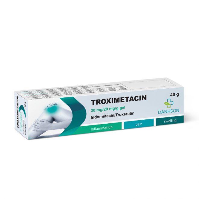 Troximetacin 30 mg/20 mg/g gel 40 g DANHSON